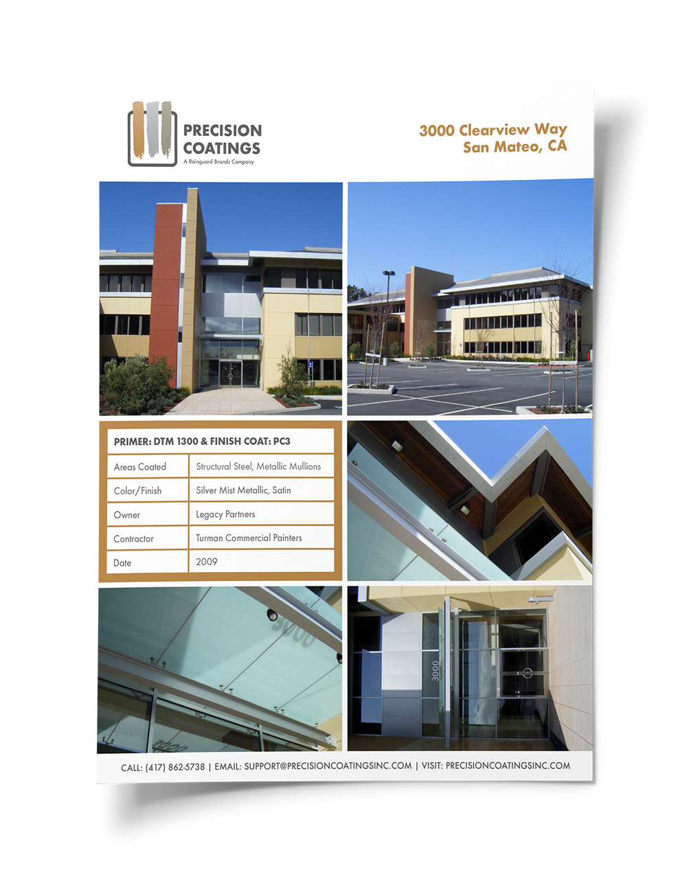 DTM 1300 High Build Primer – Precision Coatings Inc