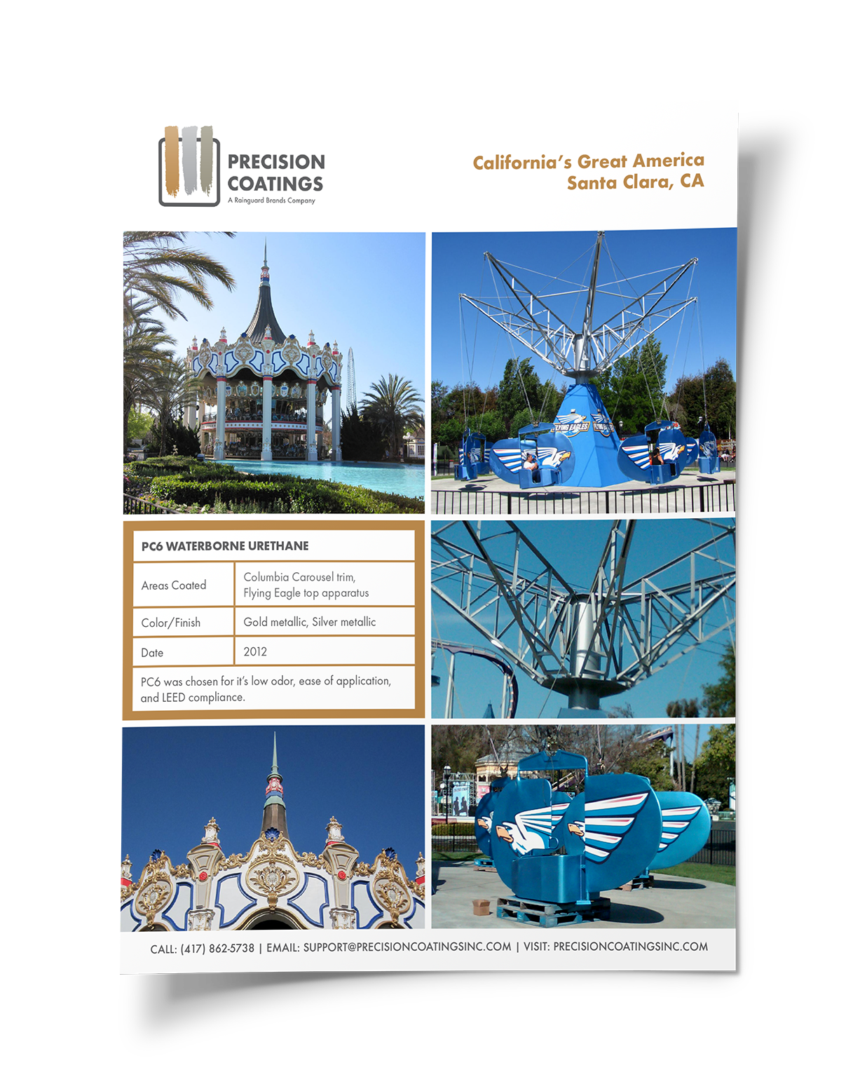 PC6 Waterborne Urethane – Precision Coatings Inc